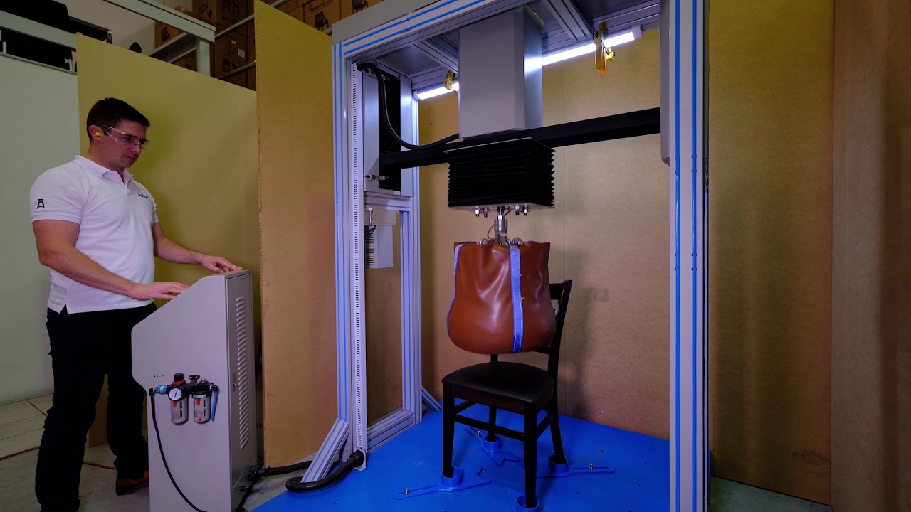 Oxford Chair Strength Test - Adage Furniture - YouTube