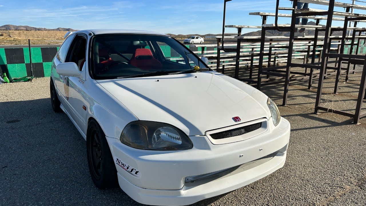 Streets of Willow CCW 1997 EK9 Civic Type R RHD 1:24.7 - YouTube