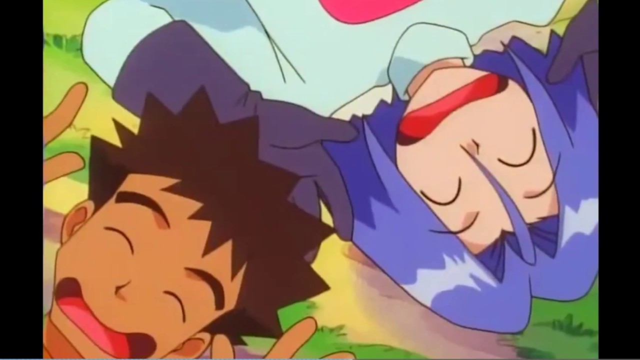 Pokemon episode "Ghost of Maiden's Peak" adult innuendo,Brock got laid ...