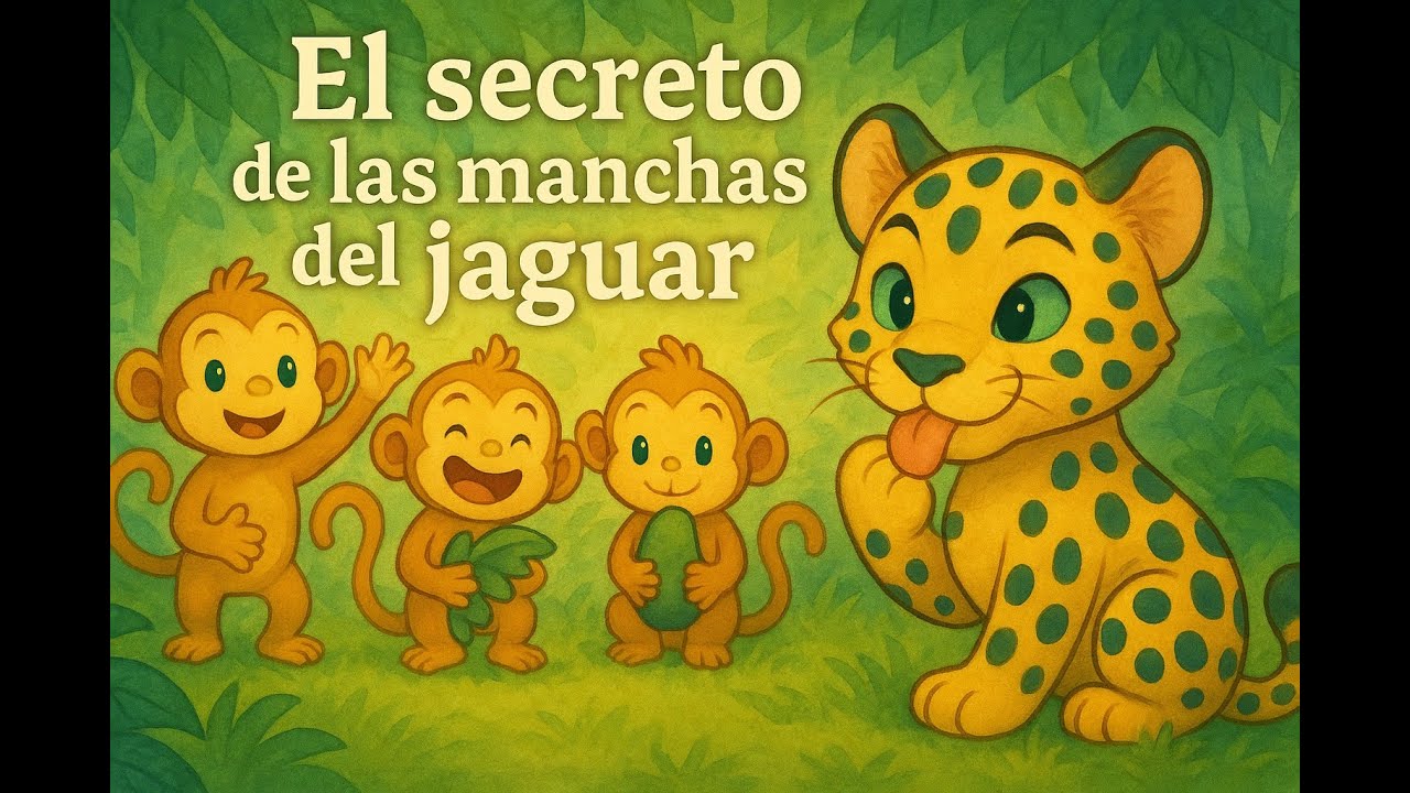 El secreto de las manchas del jaguar 🐆 | 📚 Cuentos Infantiles para ...