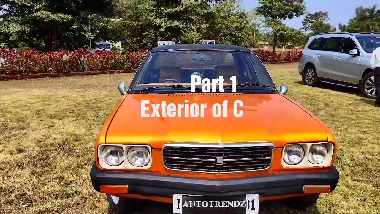 Contesa HM ( Hindustan Motors )| part 1 Exterior | Walk Around ...