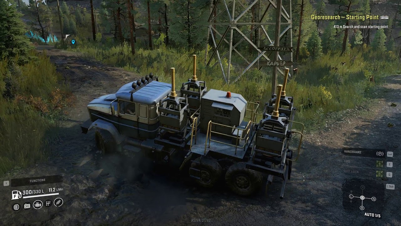 Snowrunner - Georesearch Starting Point - YouTube