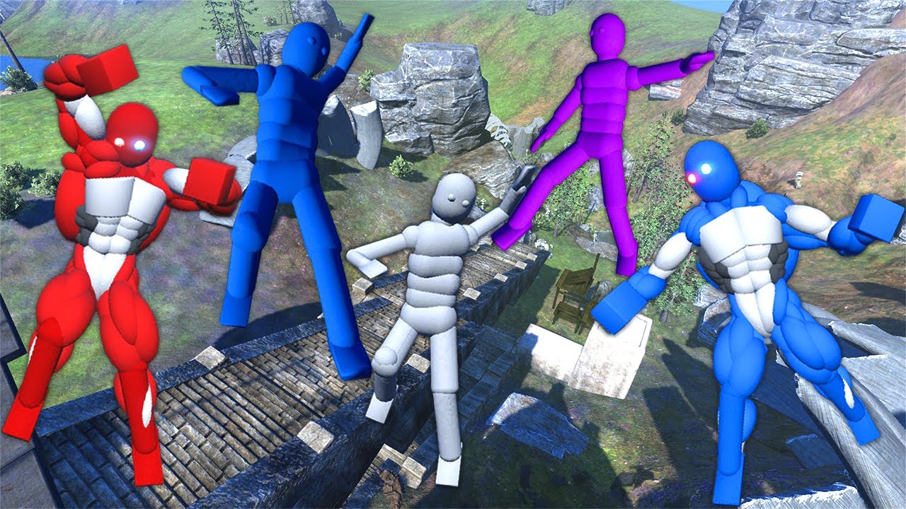 Overgrowth Gameplay The Best of NPC Ragdoll Physics & Gravity Euphoria ...