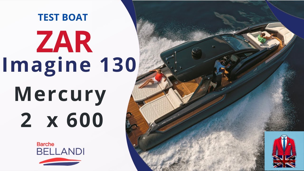 Test Rib ZAR Imagine 130 with twin Mercury Verado 600: Power and ...