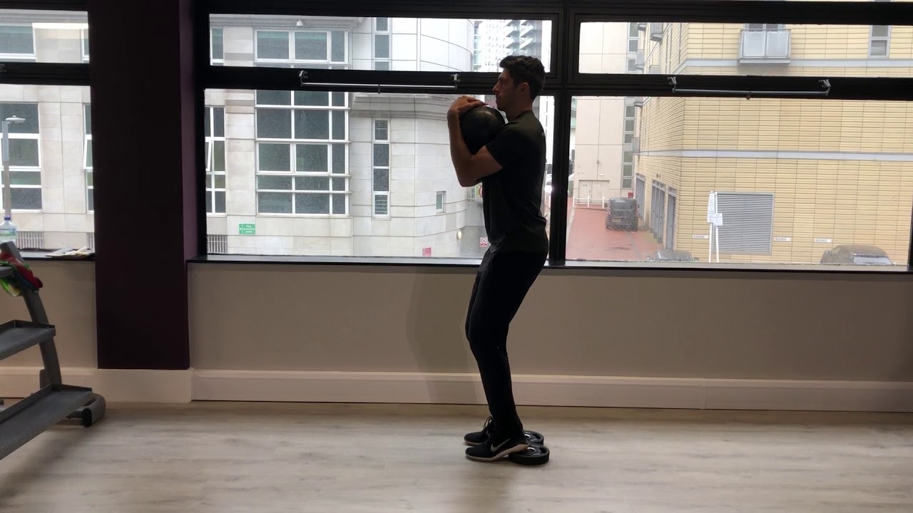 Heel Raised - Skier Squats - YouTube