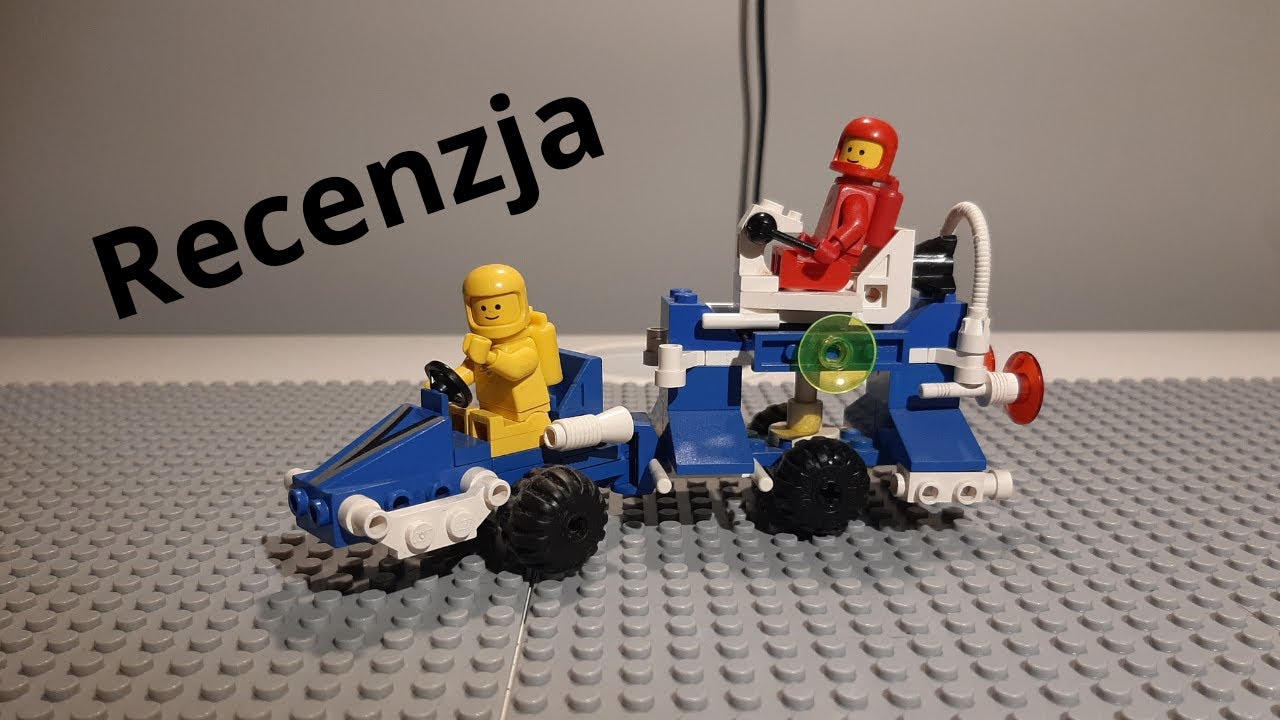 Lego Space Moon Rover 6874 - YouTube