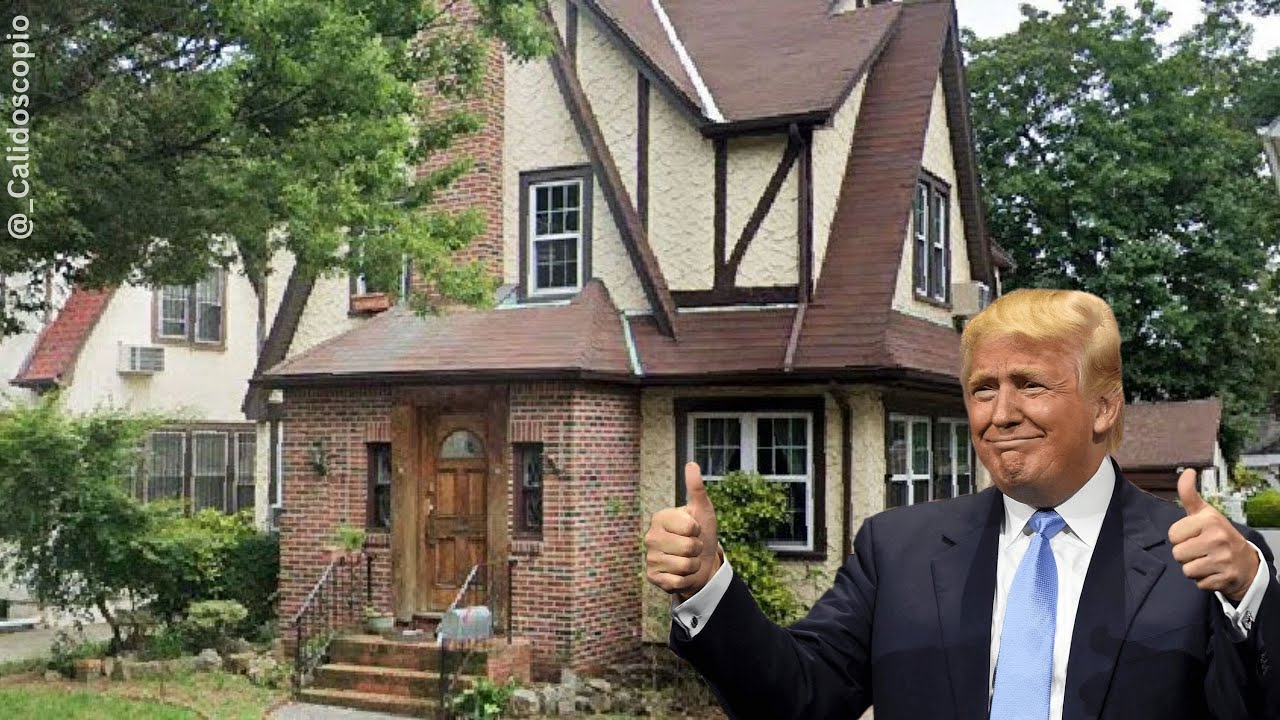 La primera casa de Donald Trump en NY - YouTube