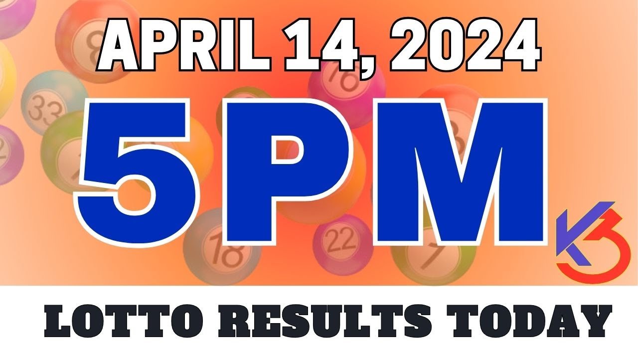 5PM PCSO Lotto Results Today - YouTube