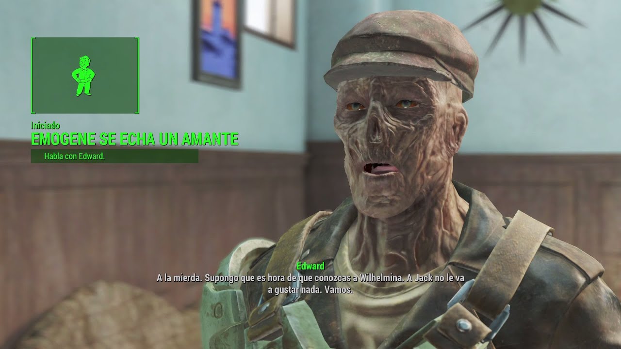 Fallout 4, Misiòn Emogene se echa un amante. - YouTube