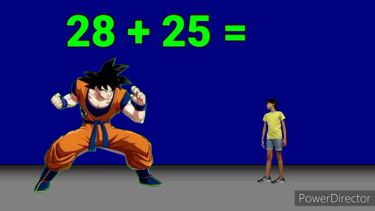 Son Goku At The Learns Math - YouTube