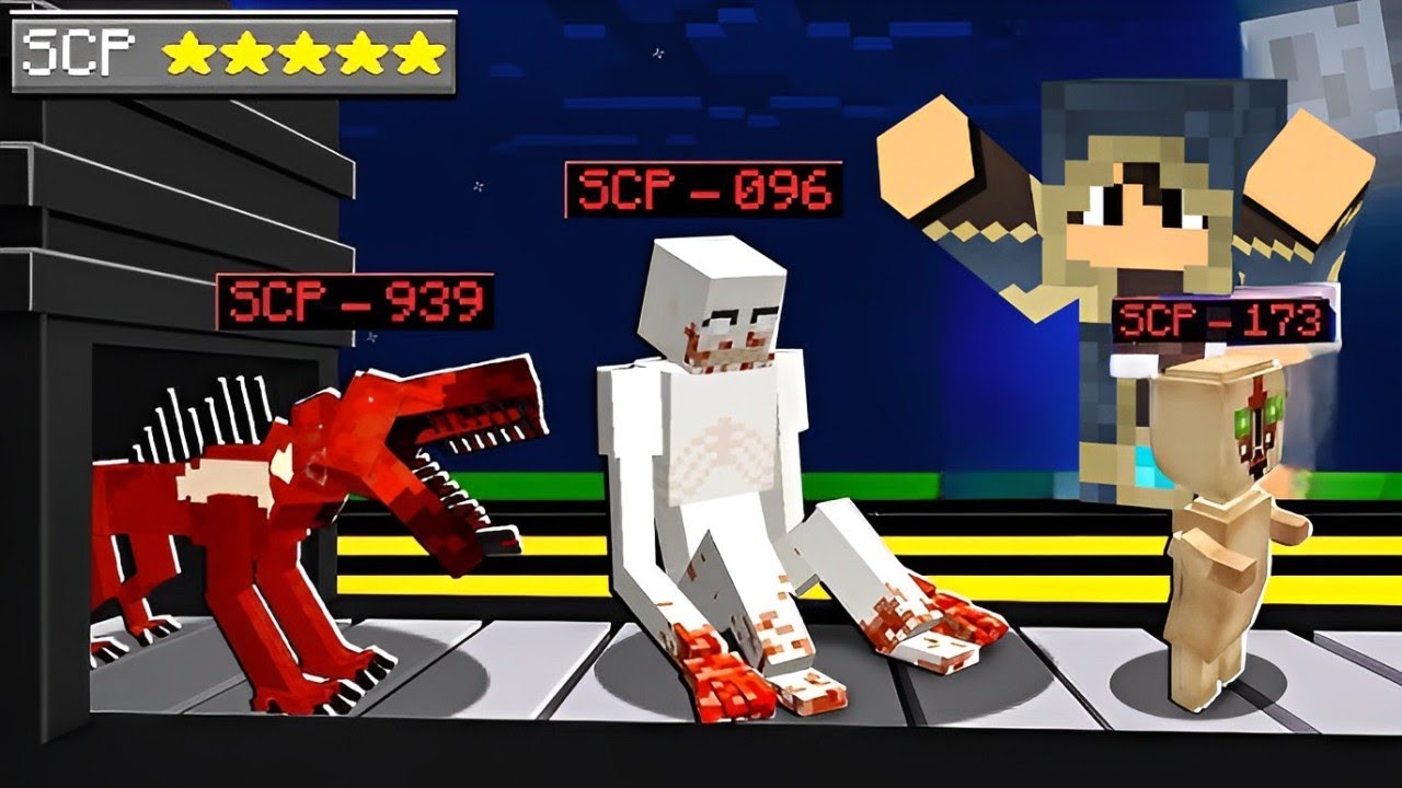 5 MINUTOS para construir uma FÁBRICA de SCP no MINECRAFT! - YouTube