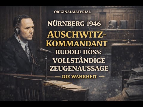 15. April 1946„Auschwitz-Kommandant Rudolf Höss: Vollständige Zeugenaussage. Die Wahrheit“ Teil1