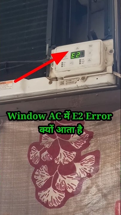 Window AC E2 Error Code Solution, Window AC PCB Repair, Window AC Gas ...