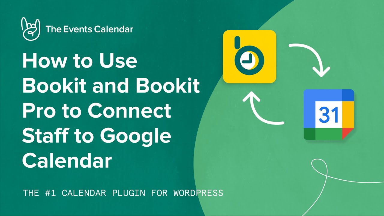 How to Use Bookit and Bookit Pro to Connect Staff to Google Calendar - YouTube