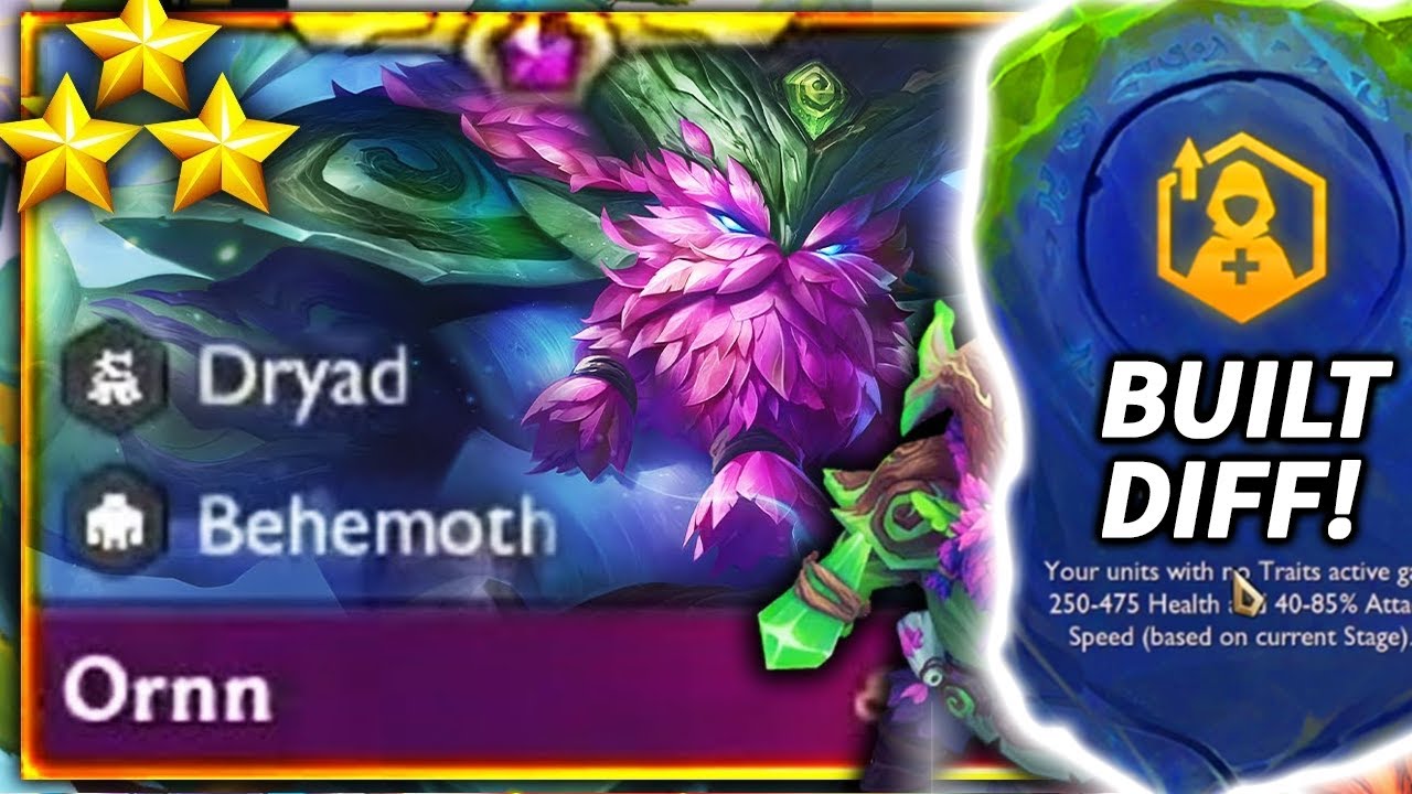 ORNN 3 with BUILT-DIFF BUFF SPAMS RADIANT ITEMS! - RANKED Best Comps ...