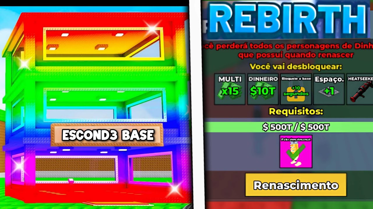 NOVO REBIRTH 15 E NOVO ÍTEM DE MÍSSIL MUITO ROUBADO!! - YouTube