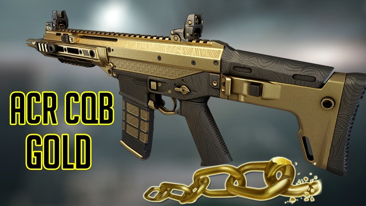 WARFACE - ACR CQB GOLD - YouTube