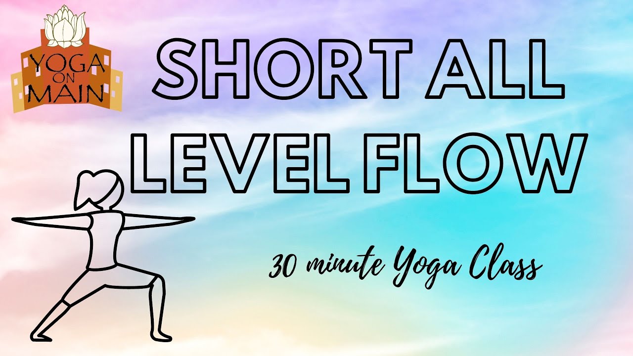 30 min All Level Yoga Class - YouTube
