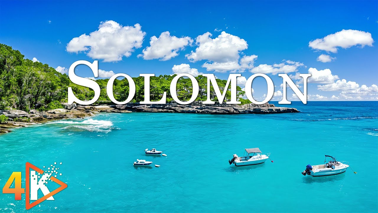Solomon 4K – Crystal Shores and Tranquil Island Life with Relaxing ...