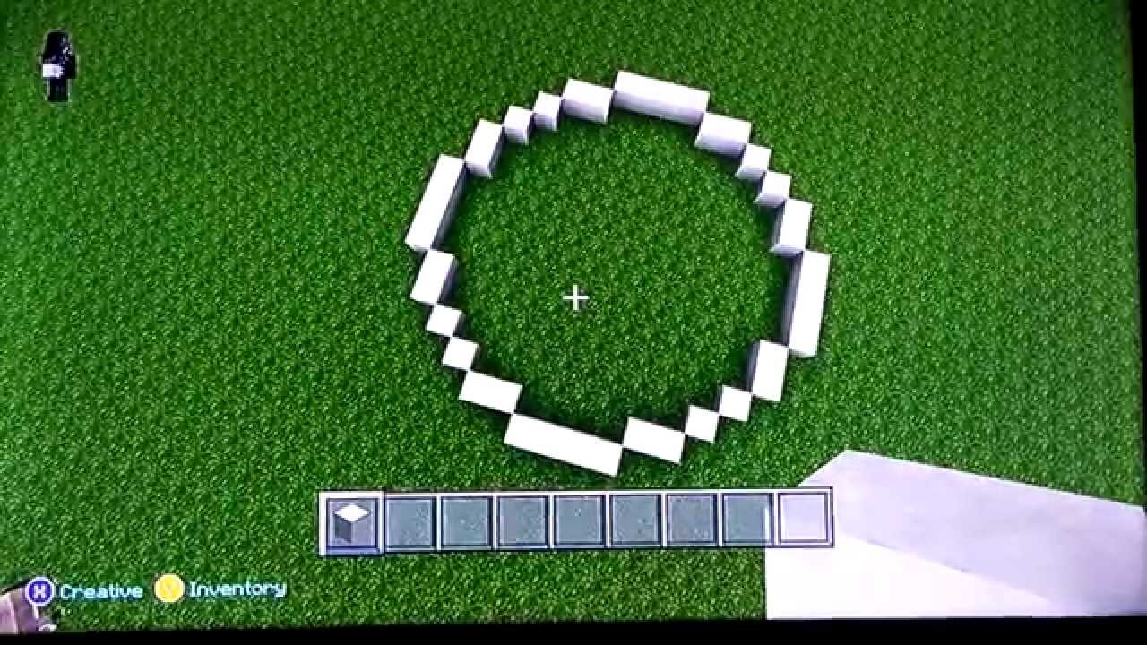How To Build A Circle In Minecraft YouTube How To Build A Circle In Minecraft YouTube