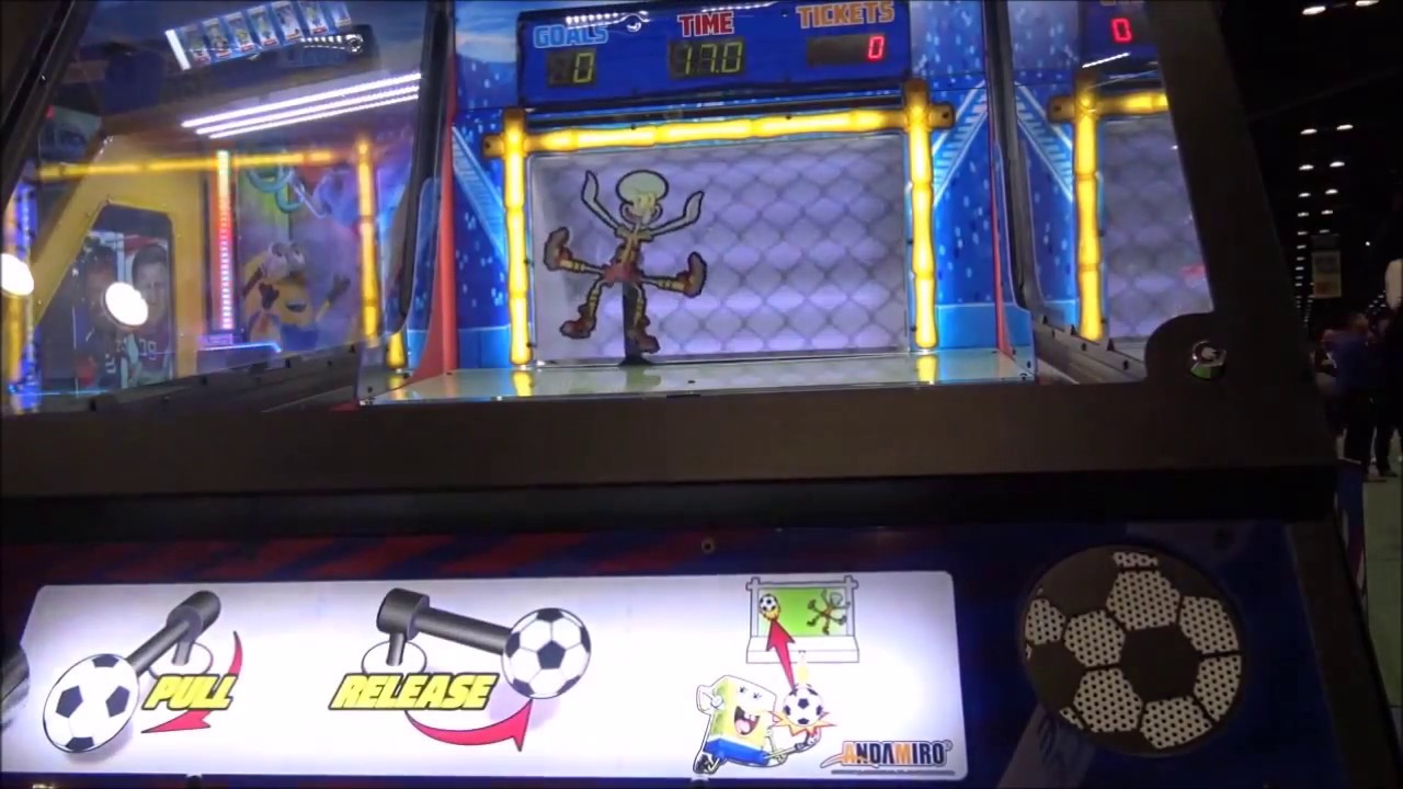 SpongeBob Soccer Stars by Andamiro - YouTube