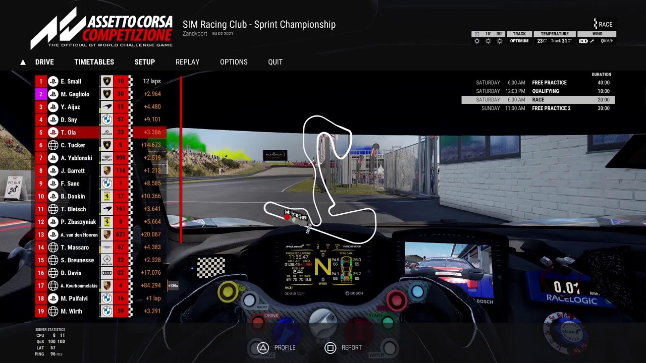 Sim Racing club -Sprint championship - YouTube