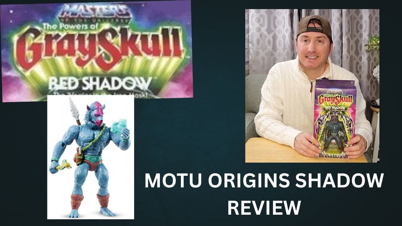 MOTU Origins Red Shadow Review - YouTube