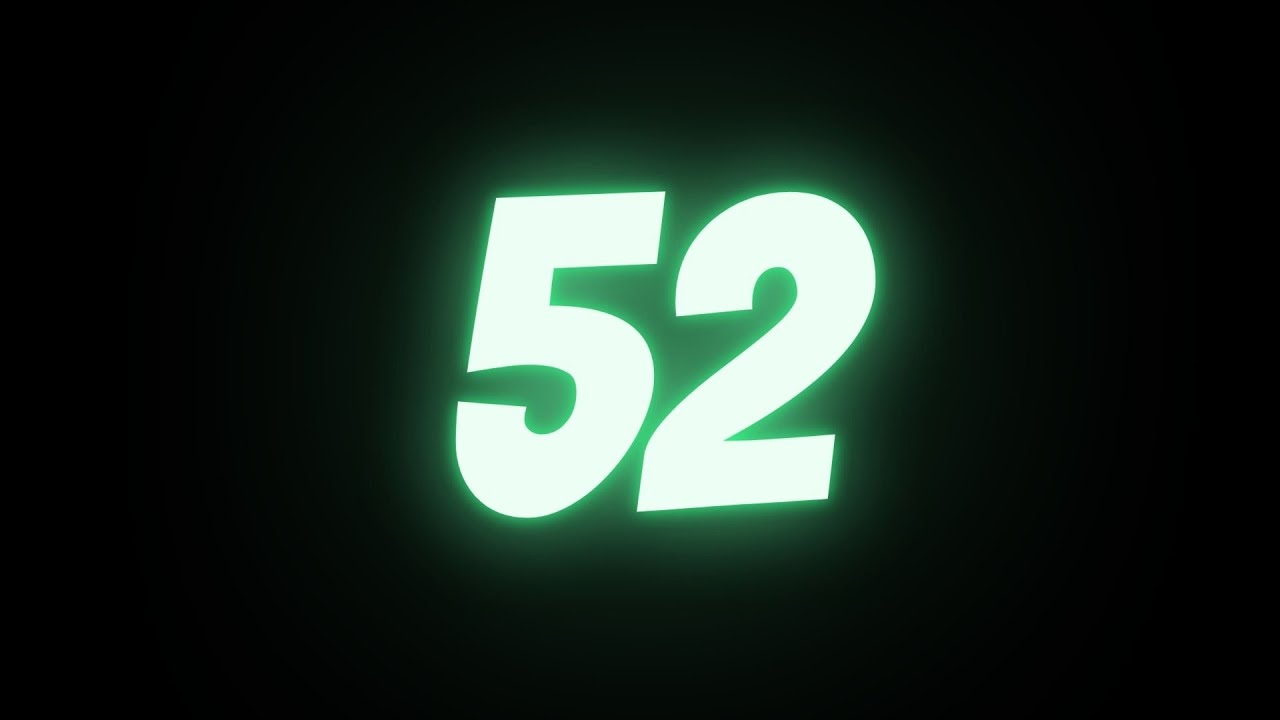 52-Second Timer with Beep | Countdown with Alarm at Zero | 52s Timer ...