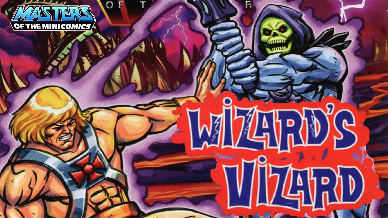 Masters of the Universe – “Wizard’s Vizard” MOTU Origins minicomic ...