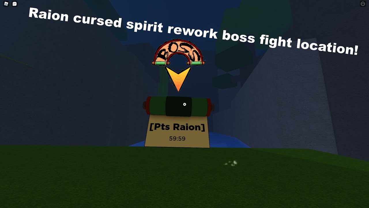 Raion cursed spirit location! | New shindo update! - YouTube