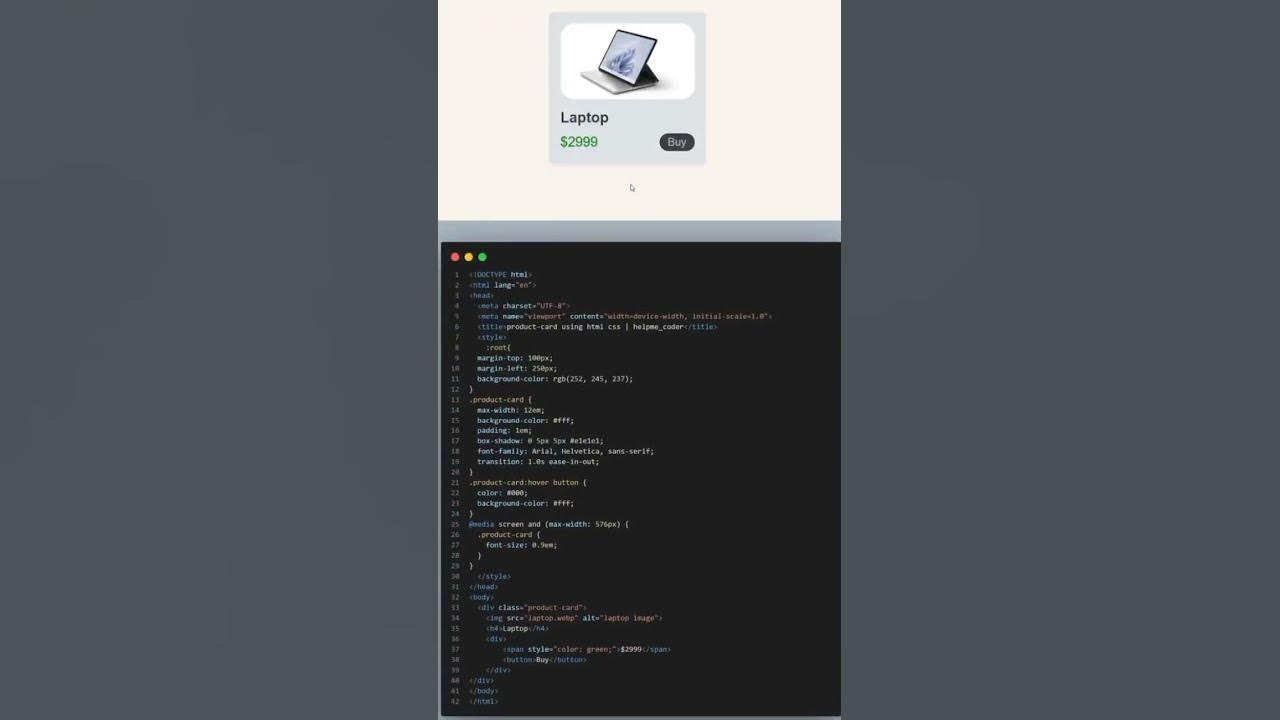 Add To Buy Button Or Hover Html Css Webdesign Webcoding Webdevelopment Viralshort 3059