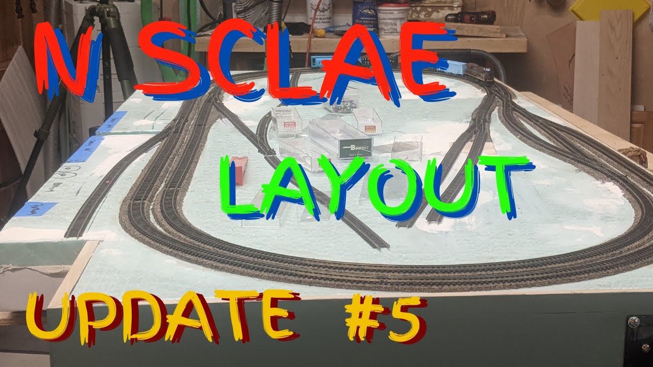 N Scale Layout Update #5 - YouTube