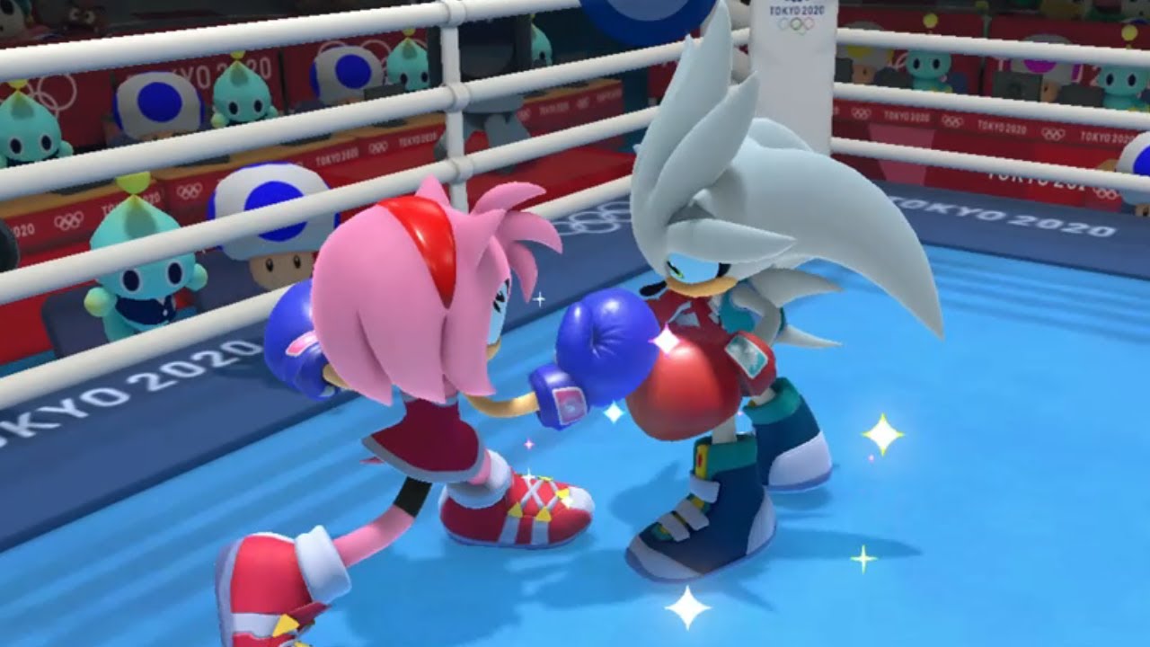MARIO & SONIC AT THE OLYMPIC GAMES Amy - Swimming , Boxing & Fencing ...