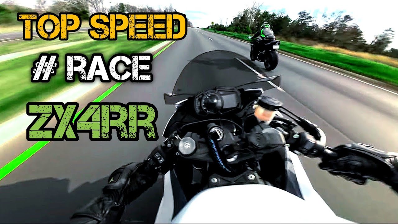 Tuned Ninja Zx4rr Beats Yamaha R6 Ln A Race - YouTube