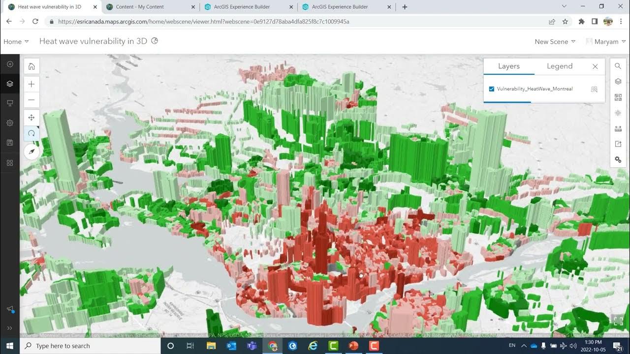 How to use ArcGIS Experience Builder in Public Health - YouTube