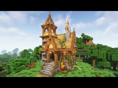 Minecraft | Medieval Starter House | Minecraft Tutorial - YouTube