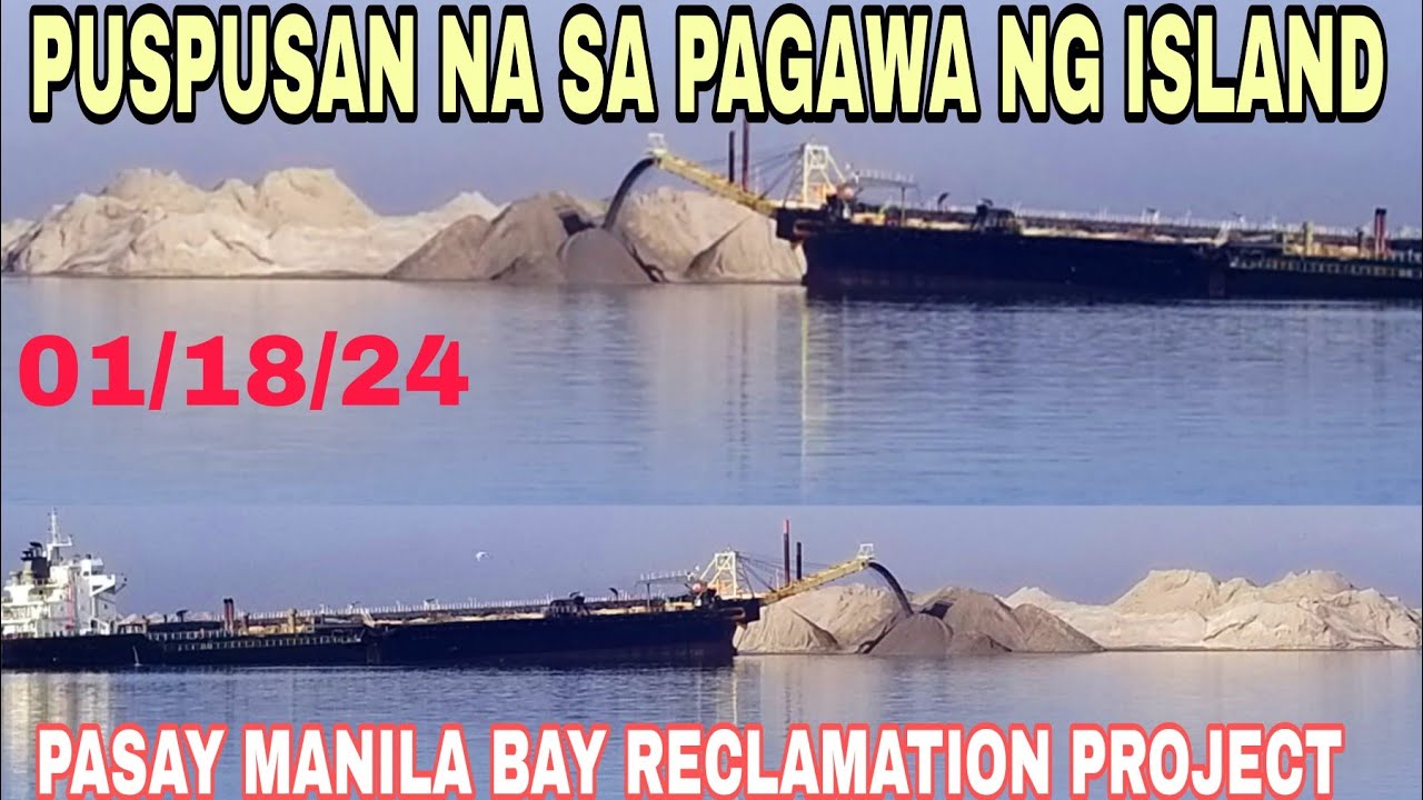 pasay manila bay reclamation project update 01/18/24 @marcelobutacvlog ...