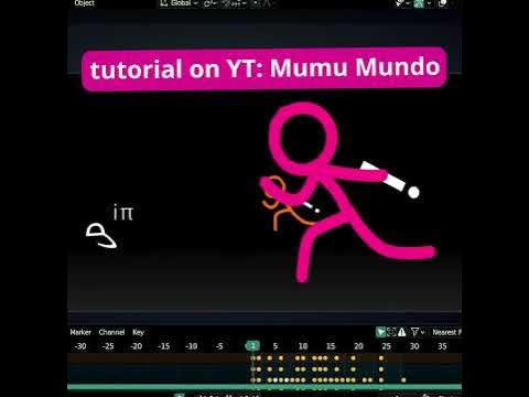 Alan Becker's Animator vs. Math animation test in Blender #alanbecker # ...
