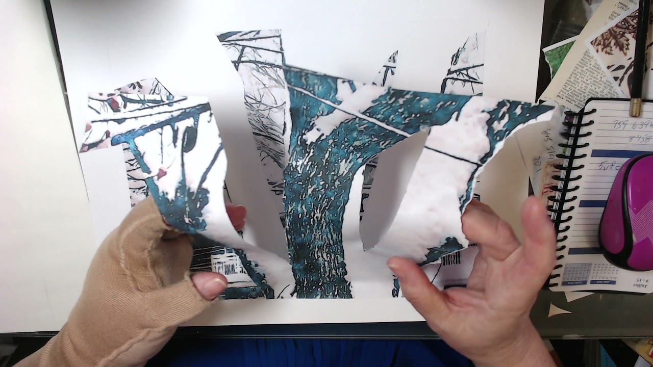 Kintsugi with Paper, process - YouTube