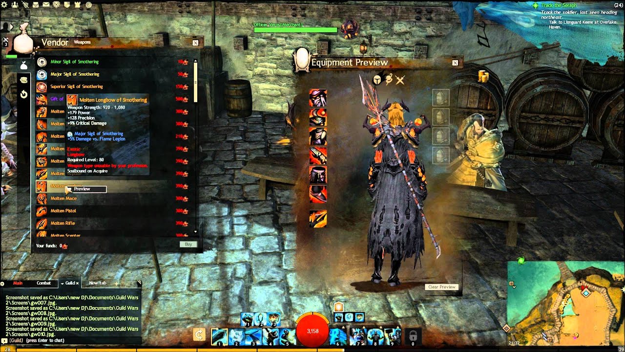 Guild Wars 2 Officer Veros Merchant - YouTube