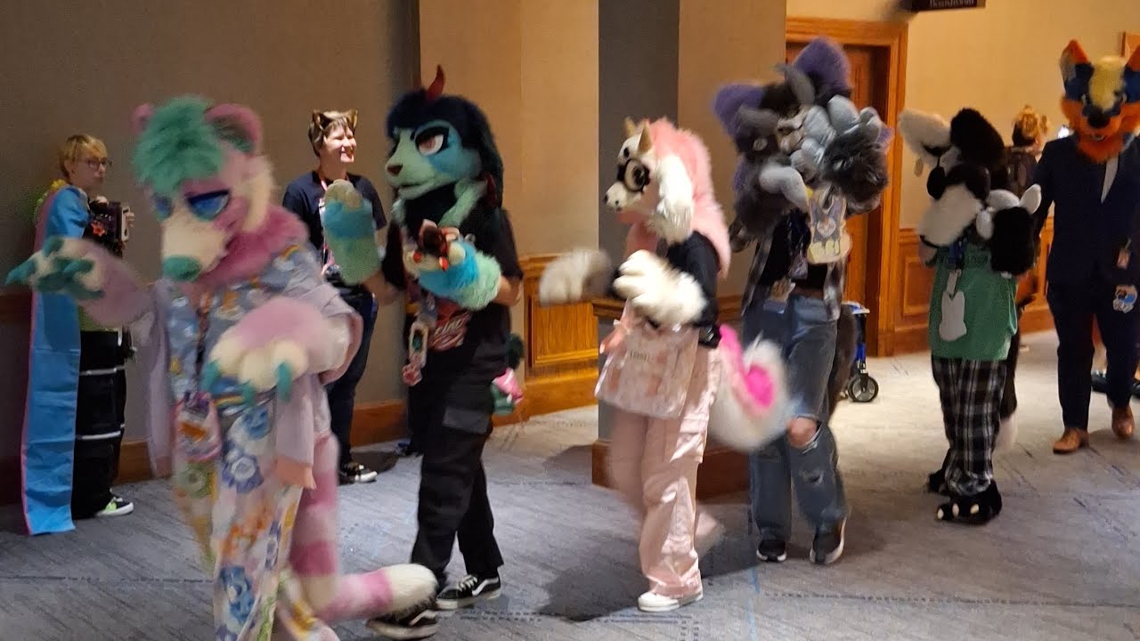 Stratosfur 2024 Fursuit Parade! - YouTube