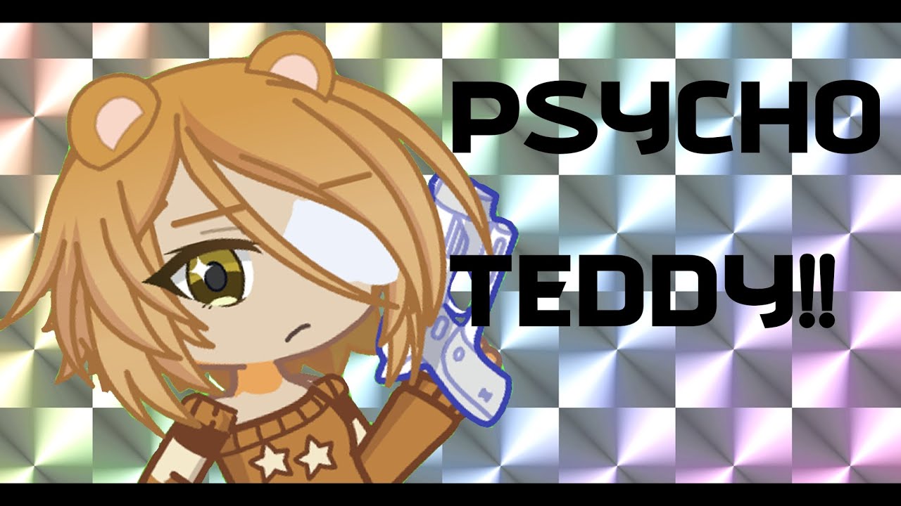 psycho teddy!! 🧸 (ft. teddy bear and apple) {DESC} - YouTube