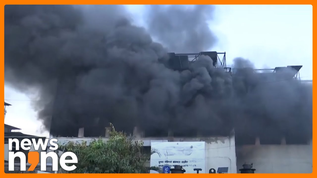 Fire Breaks Out at Shubhada Polymers in Navi Mumbai’s Shiravane MIDC ...