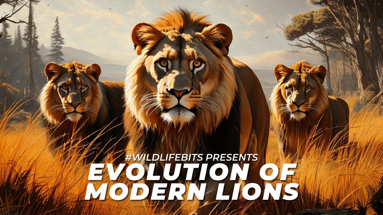 Evolution Of Modern Lions - In Hindi - YouTube