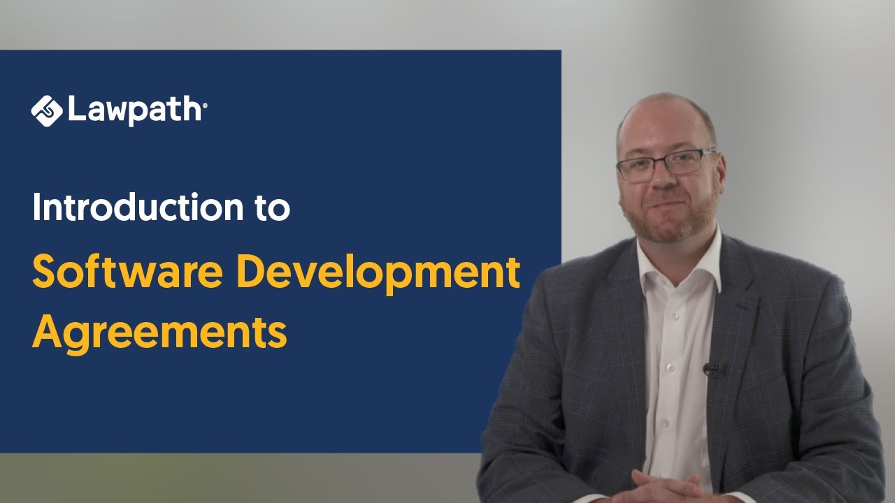 Introduction to Software Development Agreements - YouTube