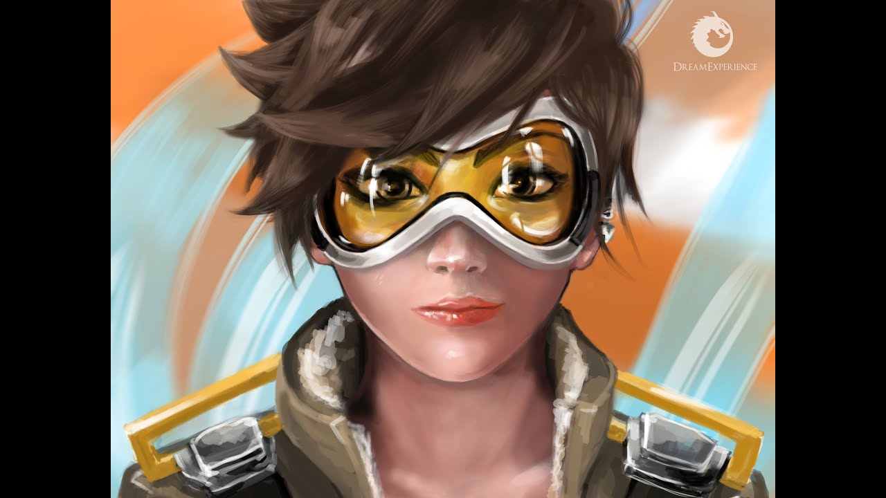 TRACER FANART (Speedpaint) - YouTube