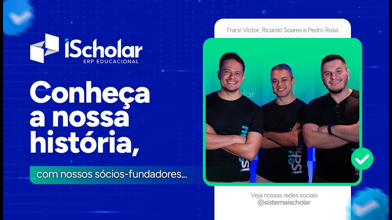 Conheça um pouco da história do iScholar! - YouTube