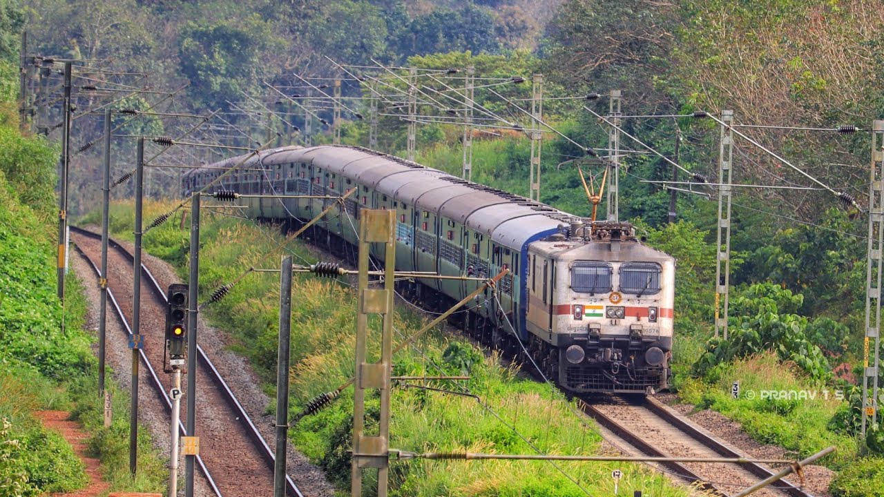 [4 in 1] Kerala Express, Janshatabdi and more... - YouTube