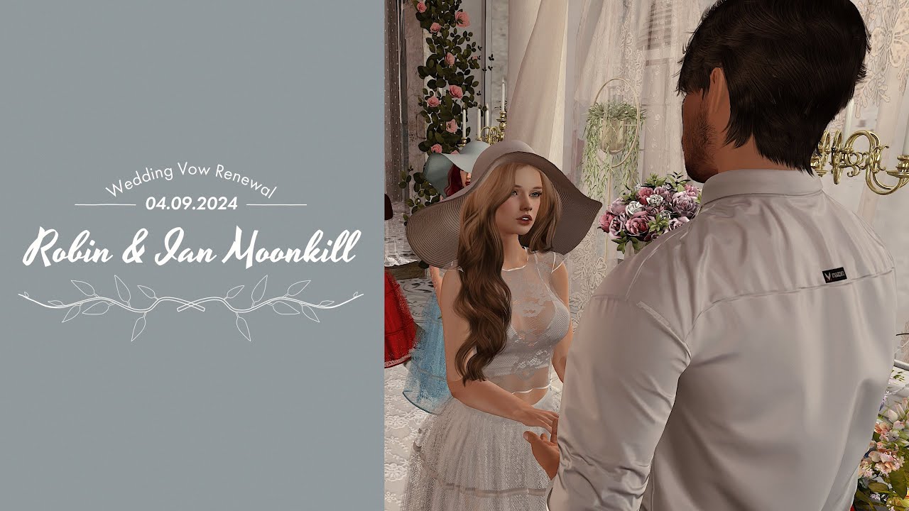 Wedding Vow Renewal in Second Life - YouTube