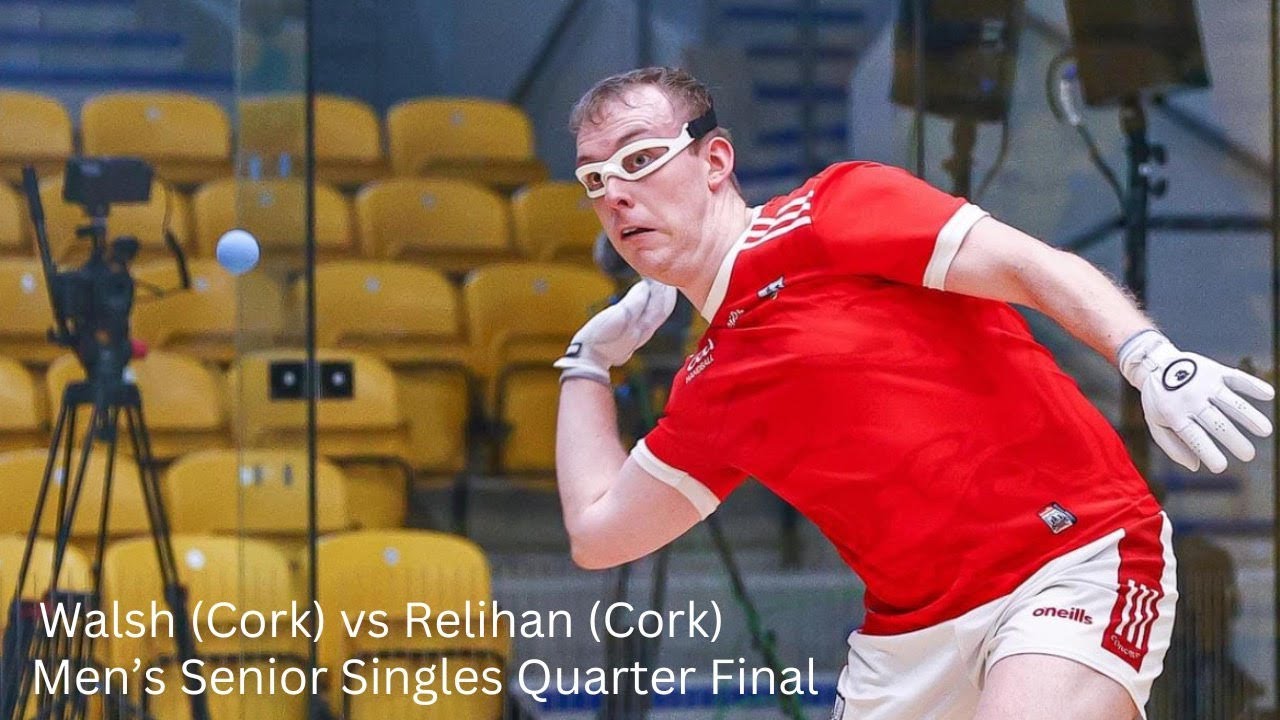 Mens Senior 40x20 Singles QF 2024 - David Walsh (Cork) vs Daniel ...